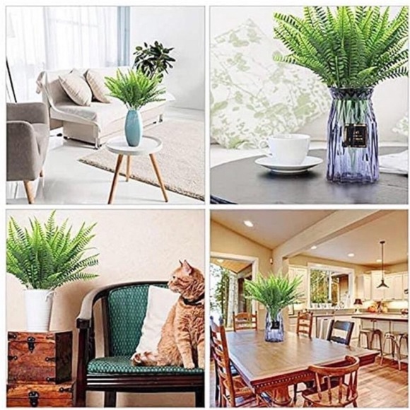 Accents | 18 Bundles Artificial Plants Summer Decor Fake Plants ...